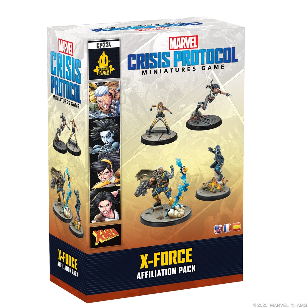 MARVEL: Crisis Protocol - X-Force Affiliation Pack | Back to Games
